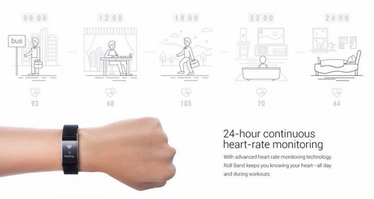 Iwown i6 pro, nueva smartband deportiva con sensor de ritmo cardiacoGadgetoAdicto