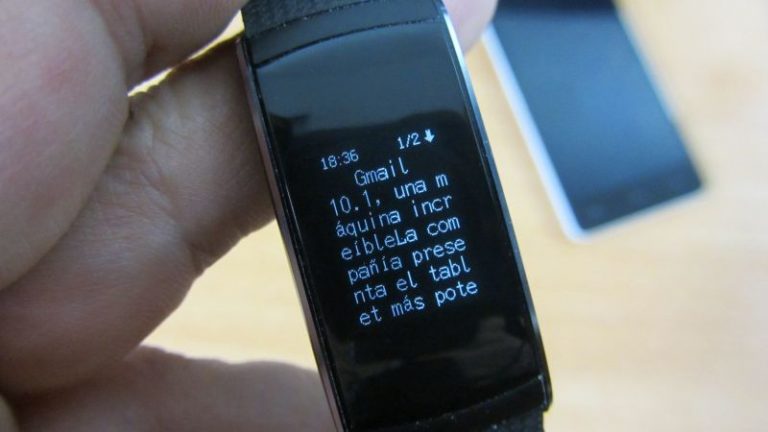 Iwown i6 pro, nueva smartband deportiva con sensor de ritmo cardiacoGadgetoAdicto