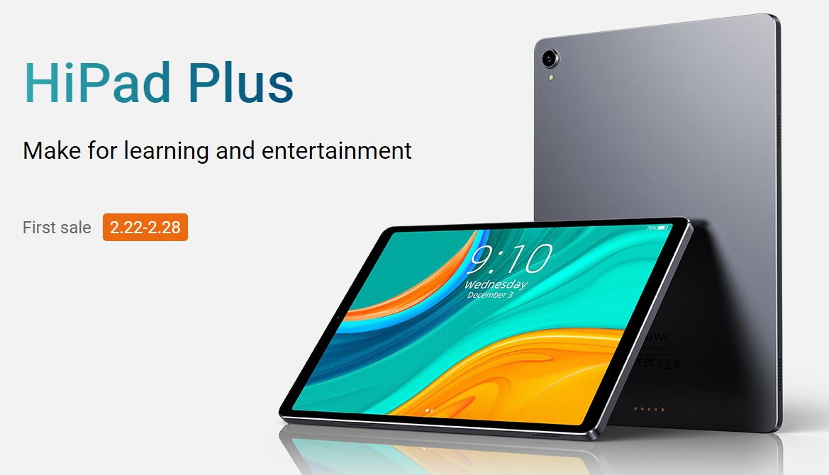 Chuwi HiPad Plus, nueva tablet del fabricante asiático para la gama ...